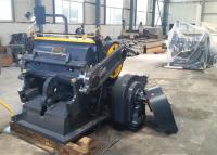 China High Flywheel Torque Die Cutting Punching Machine / Flat Bed Die Cutting Machine for sale