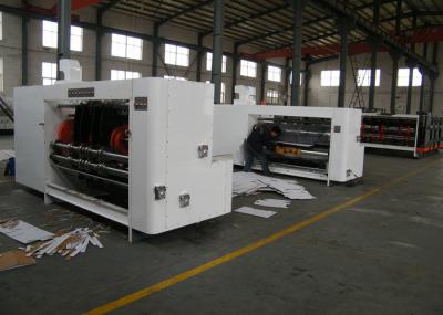 China Printer Slotter Die Cutter / Cardboard Box Cutting Machine 120pcs / Min Speed for sale