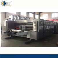 China Corrugated Cardboard Printer Slotter Die Cutting Machine With Stacker for sale