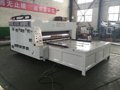 China Corrugated Box Flexo Printer Slotter Machine With Planetary Gear Structure for sale