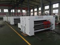 China Corrugated Cardboard Carton Box Printer Slotter Machine Semi Automatic Type for sale