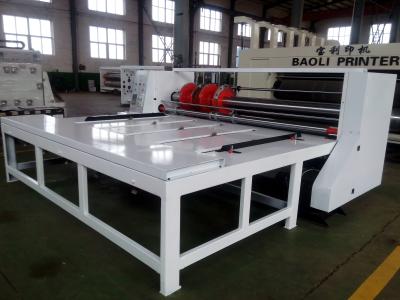 China Semi Auto Corrugated Carton Box Making Machine Adjustment Function Design Tightly for sale