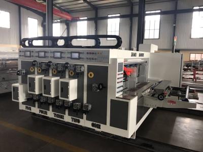 China Small Type 2200mm Flexo Printing Slotter Machine For Make  Carton Box for sale