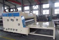 China Semi - Auto 2 Color Carton Box Printing Machine / Flexo Slotting Machine for sale