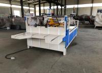 China Semi - Auto Carton Box Folder Gluer Machine / Corrugated Box Folder Gluing Machine for sale