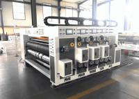 China Automatic Flexo Printing Slotting Die Cutting Machine / Corrugated Box Printing Slotting Machine for sale
