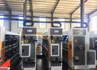 China Automatic Flexo Printing Slotting Die Cutting Machine / Corrugated Box Printing Slotting Machine for sale