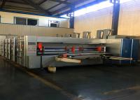 China Fully Automatic Flexo Printing Slotting Die Cutting Machine / Carton Board Multi Colors Printing Machine for sale