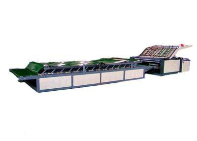 China Semi Automatic Flute Corrugated Board Laminating Machine /  Semi  Automatic Servo Cover Machine for sale