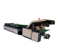 China Semi Automatic Flute Corrugated Board Laminating Machine /  Semi  Automatic Servo Cover Machine for sale