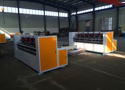 China Lead Edge Feeding Type Corrugated Box Thin Blade Slitter Scorer Machine / Corruhated Paper Slitter Creasing Machine for sale