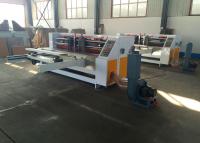 China Lead Edge Feeding Type Corrugated Box Thin Blade Slitter Scorer Machine / Corruhated Paper Slitter Creasing Machine for sale