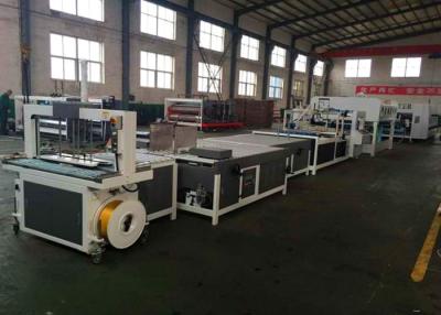 China Automatic Corrugated Box Strapping Machine  /  Used Strapping  Carton Box Machine With PP Belt for sale
