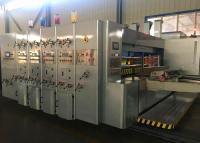 China Gray Color Automatic Carton Box Printing Slotting Die Cutting Machine /  Automatic Die Cutting Machine for sale