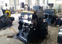 China ML Series Pizaa Box Flat Creasing Die Cutting Machine / Corrugated Box Making Machine for sale