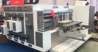 China Flexo Printing Die Cutting Corrugated Carton Machine Full Automatically for sale