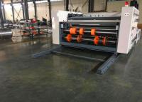 China Semi Automatic Flexo Ink Printer Four Link Slotter Die Cutter Machine 1 Year Waranty for sale