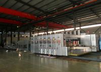 China Max Speed 150 PCS/ Min  Vacuum Feeder Corrugated Paperboard Flexo Printing Slotting Machine for sale