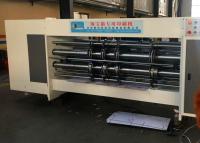 China Corrugated Paperboard Flexo Printer Slotter Machine 120 Pcs / min Speed for sale