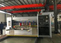 China Fully Automatic Carton Water ink Printing Slotting Die Cutting Folding Gluing Bundling Machine for sale