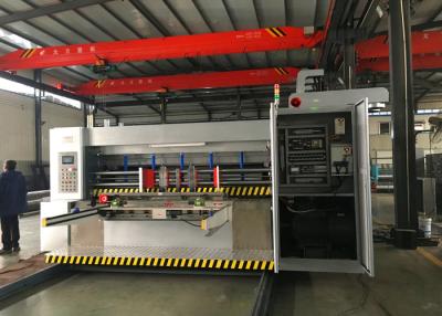 China Fully Automatic Carton Water ink Printing Slotting Die Cutting Folding Gluing Bundling Machine for sale