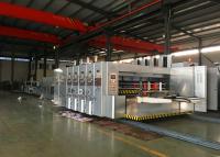 China Flexo Printing Slotting Die Cutting with Automatic Carton Box Packing  Machine for sale