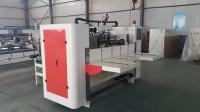 China Semi - Auto High Speed Carton Box Making Machine Carton Stapler Machine for sale