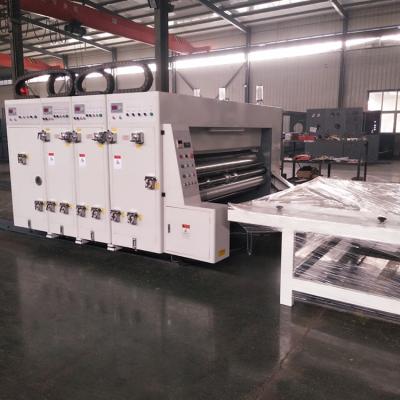 China Semi - Automatic Carton Box Flexo Printing Machine / Flexo Printer Slotter Machine for sale