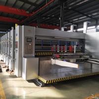 China Lead Edge Feeding Carton Printing Slotting Machine / Flexo Printing Machine for sale
