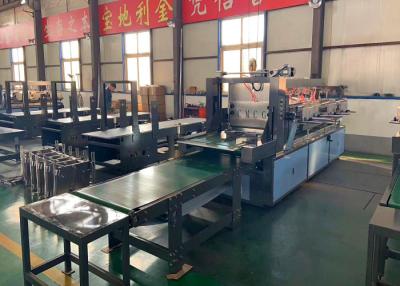 China 900 X 500 - 6N Model Automatic Corrugated Clapboard Assembler  Machine / Cardboard Packaging for sale