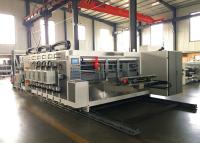 China Double Press Line of Paperboard Automatic Feeder Flexo Printer Slotter Die Cutter With Stacker Machine for sale