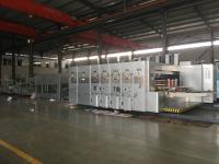 China Automatic Lead Edge Feeder Slotter Folder Gluer 1400*2200mm Max Printing Size for sale