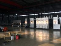 China Flexo Printing Corrugated Carton Machine With Die Cutting And Slotting Gluing And Bundling Line for sale