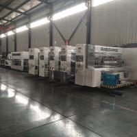 China Full Automatic 4 Colors Printer Slotter Die Cutter Folder Gluer 3-7 Mm Thickness for sale
