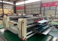 China SPZX 2200 Semi Automatic Pasting Carton Box Machine  / Double Sheets Pasting Machine for sale