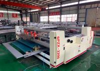 China Semi Automatic Carton Box Forming  Pasting Machine  / Pressure Gluer Machine For Carton Box for sale