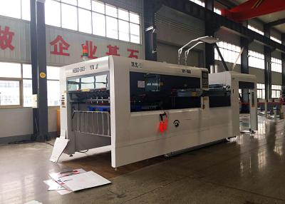 China Speed 5000 Sheets Automatic Paperboard Flat Bed Type Die Cutting Creasing Machine for sale