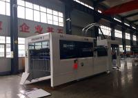 China Precision Flat Die Cutter Creasing Machine For Making Carton Box / Automatic Die Cutter Paperboard Machine for sale