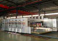 China Fully Automatic Corrugated Box Flexo Printing And Die Cutting Machine for sale