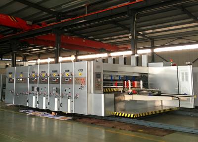 China Fully Automatic Corrugated Box Flexo Printing And Die Cutting Machine for sale