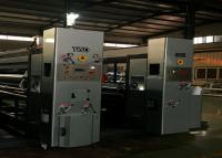 China Model 1200 X 2600 Lead Edge Feeder Flexo Printer Slotter Die Cutter Machine / Corrugated Box Machine for sale