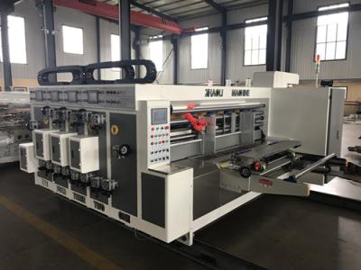 China Automatic Doctor Blade Cermic Anilox Printing Flexo Machine 150-220 Pieces / Min Speed for sale