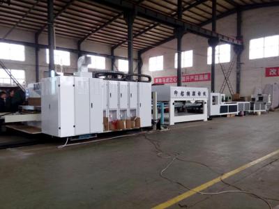 China Professional Flexo Corrugated Machine Gluing Bunlding Line PLC Control System for sale