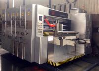 China Fully Automatic Vacuum Feeder Flexo Printer Slotter Die Cutter Machine Speed 200 Pcs / Min for sale