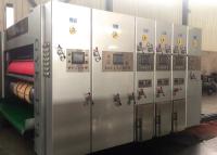 China Fully Automatic Vacuum Feeder Flexo Printer Slotter Die Cutter Machine Speed 200 Pcs / Min for sale