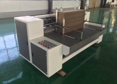 China Automatic Kick Back Feeding Rotary Slotter Machine For Making Small Box for sale
