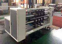 China Vacuum Adsorption Feeder Paperboard Multi Knives Slitter Scorer Machine for sale