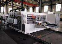 China Lead Edge Feeder Corrugated Carton Flexo Printer Slotter Machine / Carton Box Packing Machine for sale