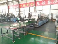 China 1200x800-8N Automatic Corrugated Partition Machine 350v 50HZ Frequency for sale