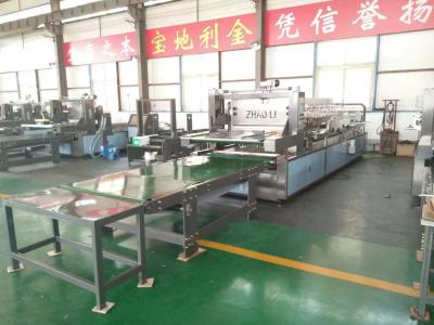China 1200x800-8N Automatic Corrugated Partition Machine 350v 50HZ Frequency for sale